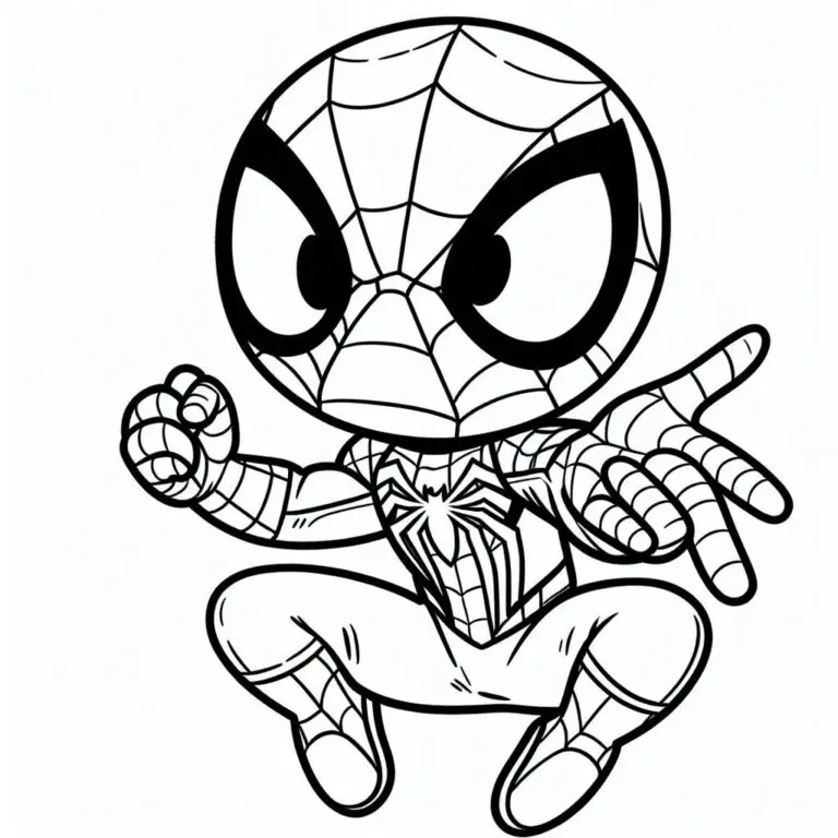 50+ Coloriage Spidey unique | Dessins à imprimer