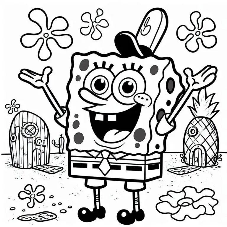 90+ Spongebob coloring pages for kids | Free Printables