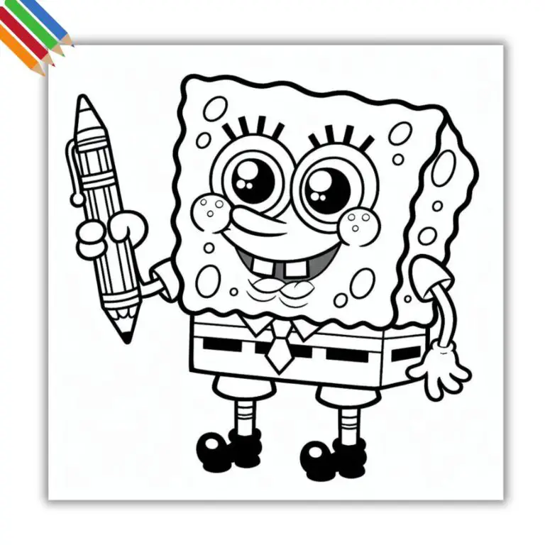 96+ Spongebob Ausmalbilder kostenlos zum ausdrucken PDF