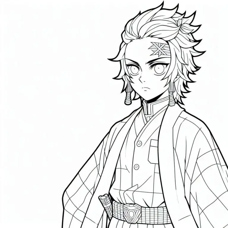 Más de 80 páginas para colorear de Demon Slayer únicas | Download E ...