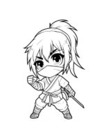 28+ Ninja Coloring Pages For Kids | Free Printables