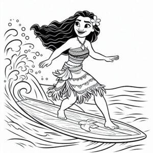 49+ Vaiana Ausmalbilder kostenlos zum ausdrucken PDF