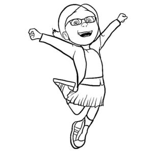30+ Latest Despicable Me 4 Coloring Pages | Kleur-v-Kind