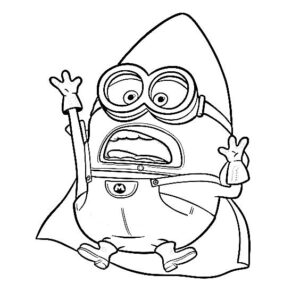 30+ Latest Despicable Me 4 Coloring Pages | Kleur-v-Kind