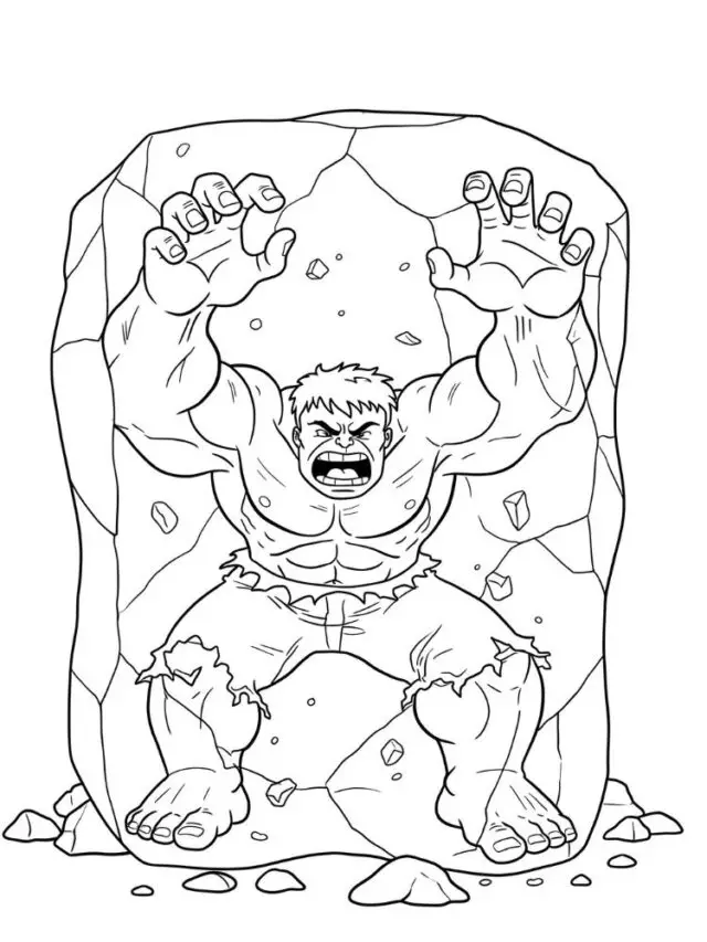 28+ Coloring Page Hulk Unique | Download And Print