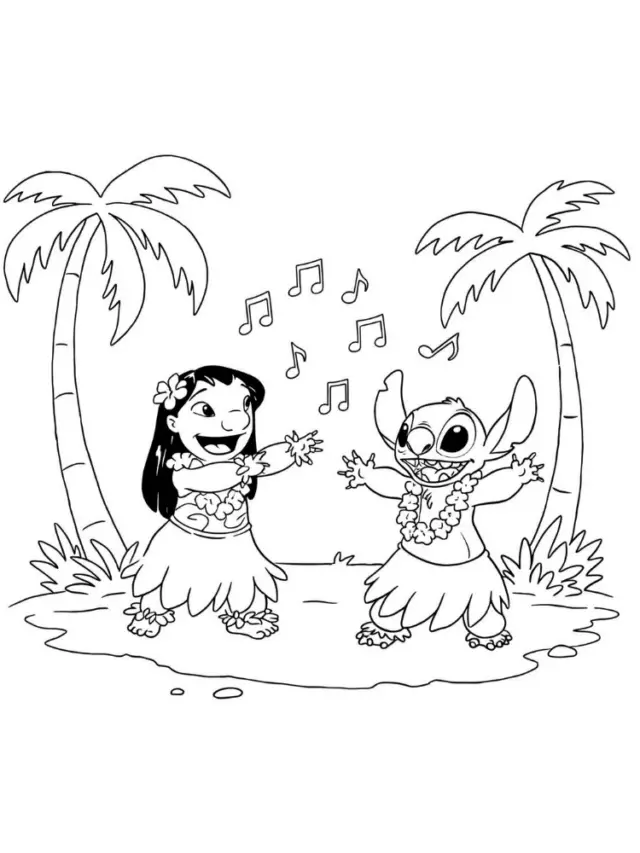 56+ Best Lilo And Stitch Coloring Pages | Free Printables
