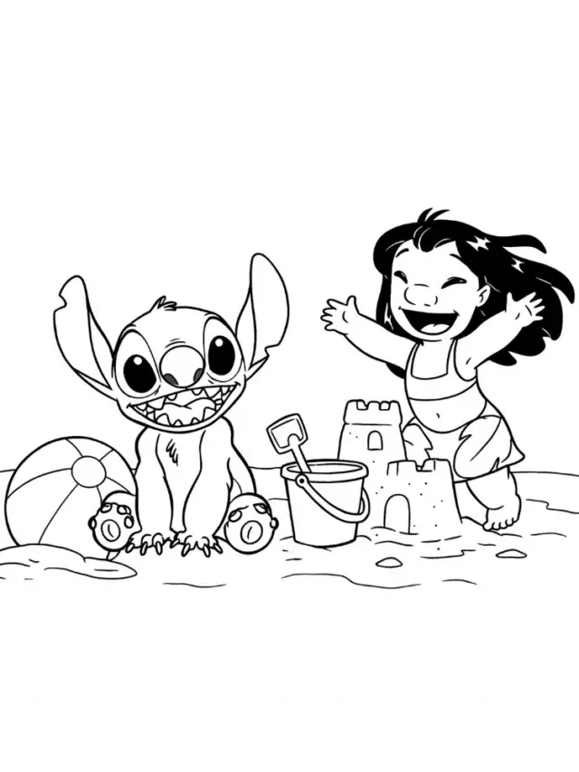 56+ Best Lilo And Stitch Coloring Pages | Free Printables