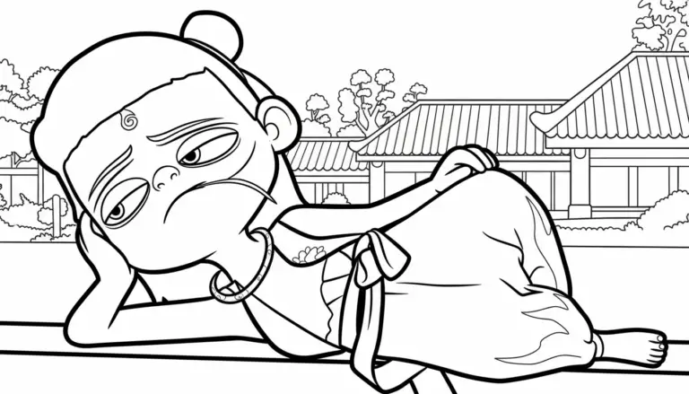 18 Ne Zha coloring pages | Free Printables PDF