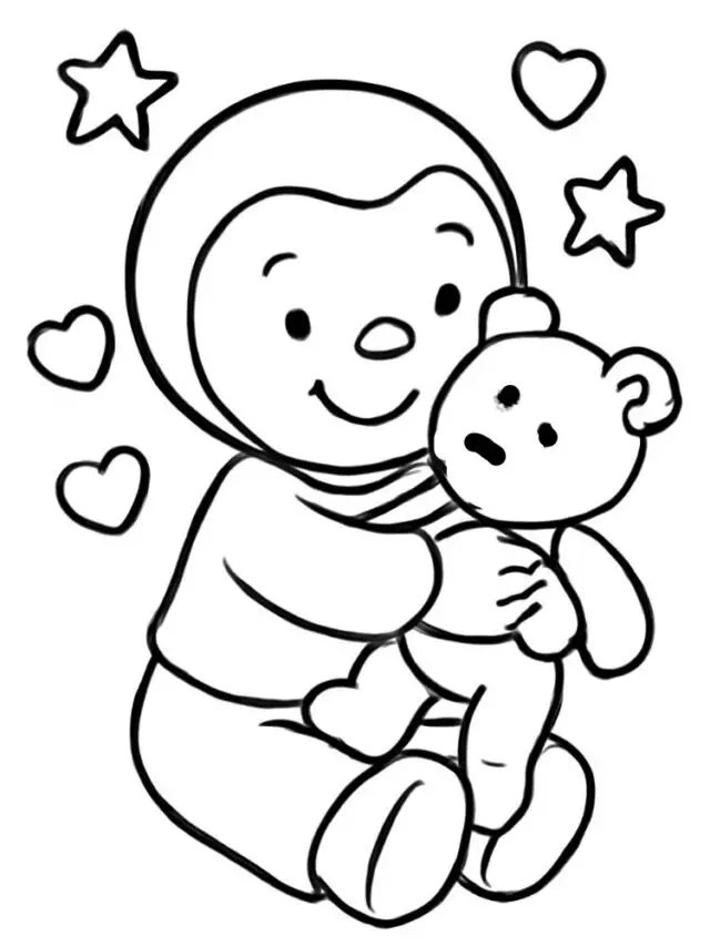 73+ Coloriage T'choupi Unique | Dessins à imprimer