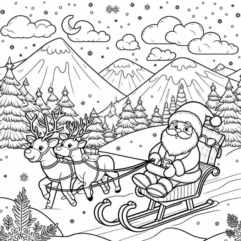 36+ Vinter fargelegging unik utskrivbare PDF gratis