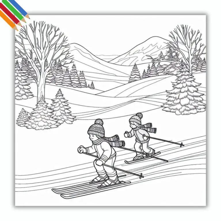 36+ Talvi värityskuva tulostettavia ilmaiseksi PDF