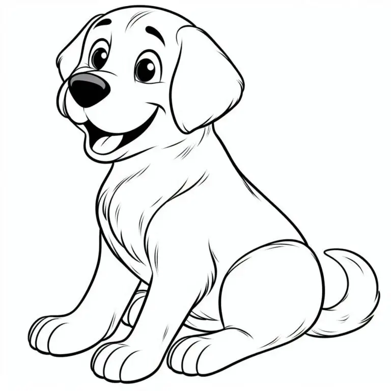 42 Kleurplaat Honden Unieke | Downloaden En Printen PDF