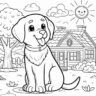 42 Kleurplaat Honden Unieke | Downloaden En Printen PDF