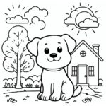 42 Kleurplaat Honden Unieke | Downloaden En Printen PDF