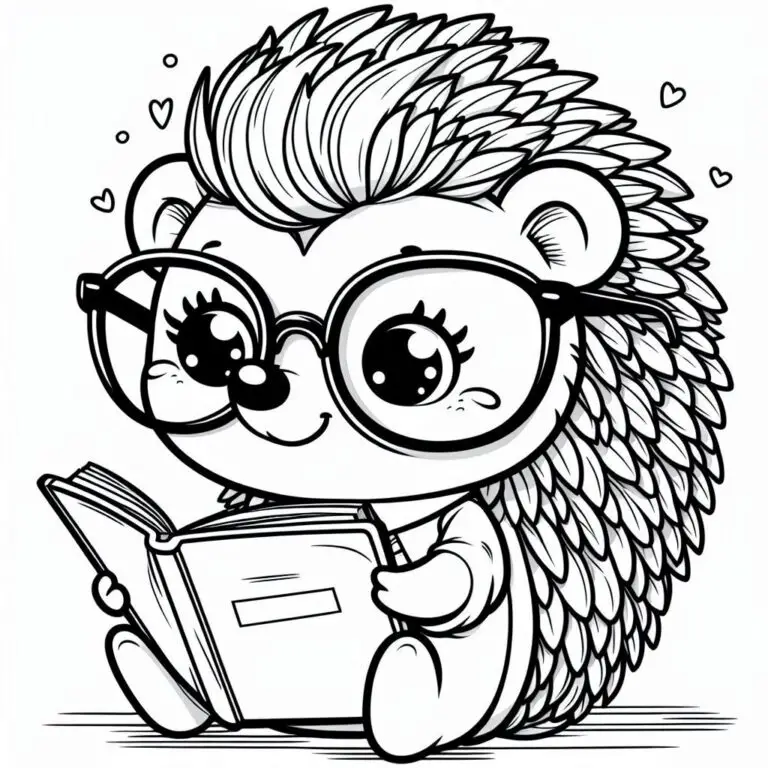 30+ Coloriage Hérisson Unique (Dessins à imprimer PDF)
