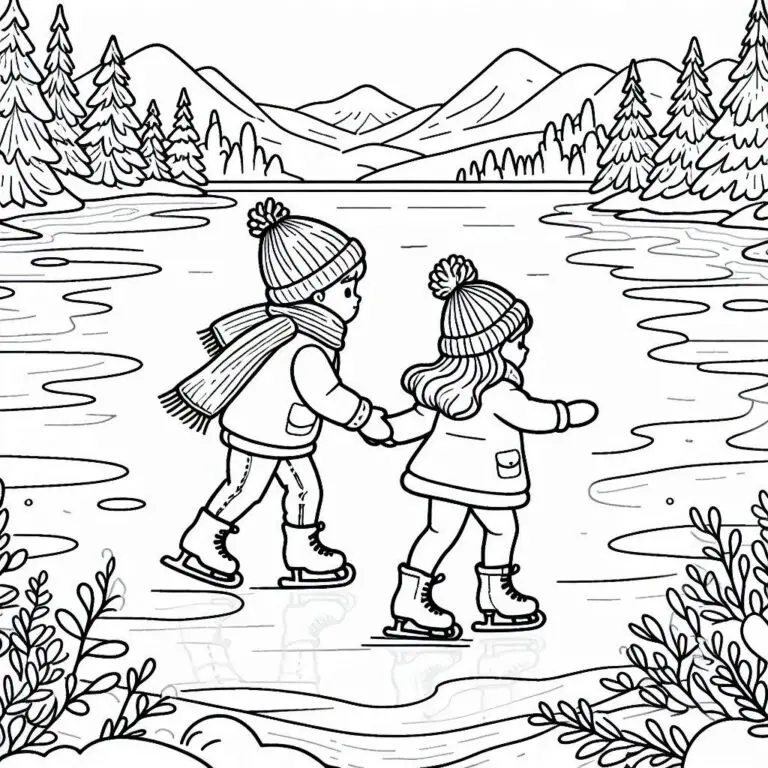 36+ Vinter Tegninger Farvelægning Printbar gratis PDF