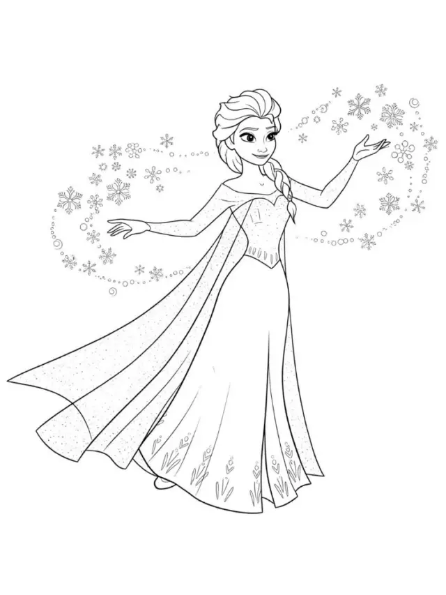 36 Kleurplaat Frozen Unieke | Downloaden En Printen PDF