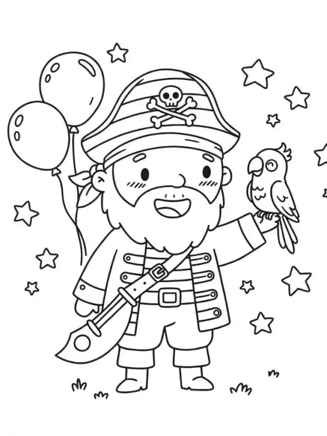 36+ Coloriage Pirates unique (Dessins à imprimer PDF)