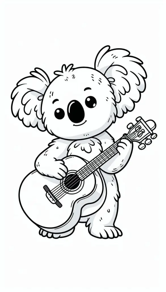 36+ Koala Coloring Pages Unique (Free Printables PDF)