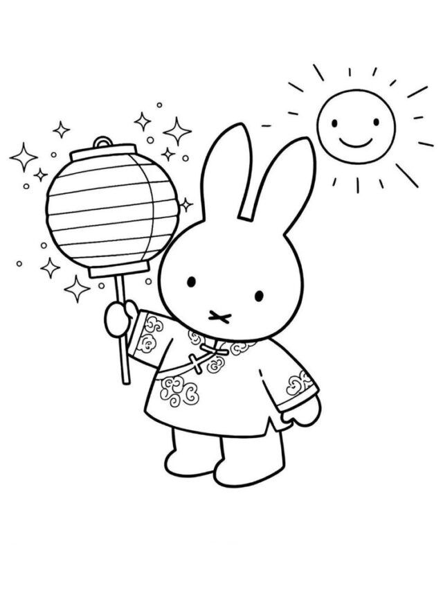 36+ Miffy coloring pages for kids | Free Printables PDF