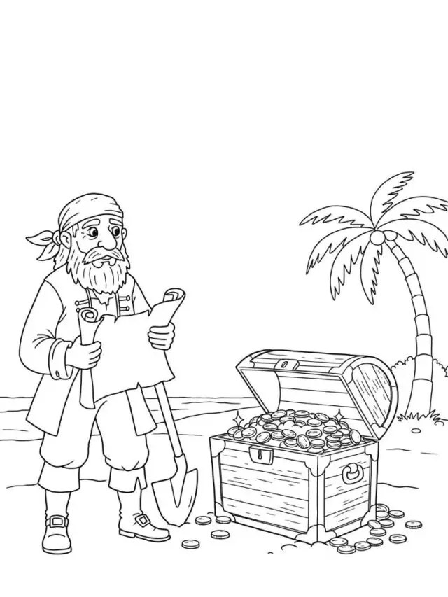 36+ Coloriage Pirates unique (Dessins à imprimer PDF)