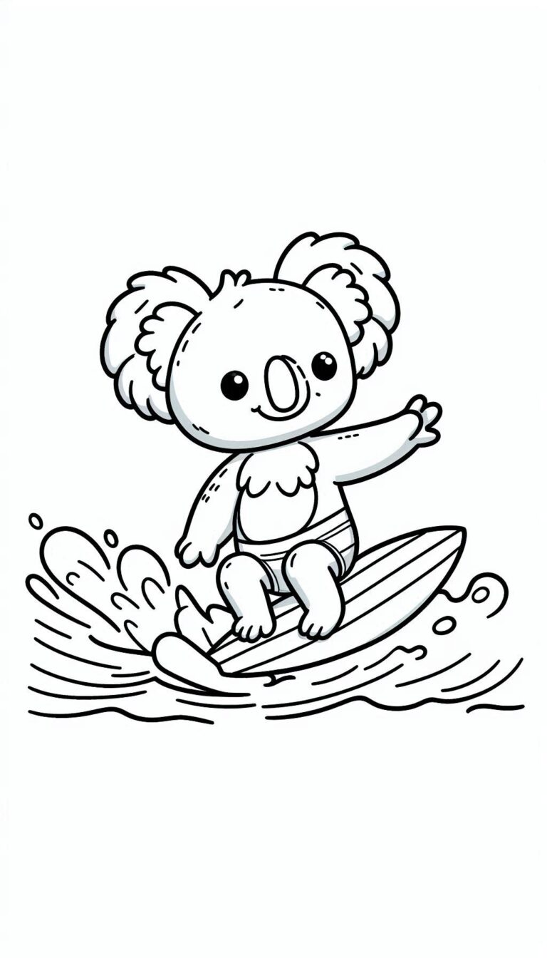 33+ Koala Coloring Pages Unique (Free Printables PDF)