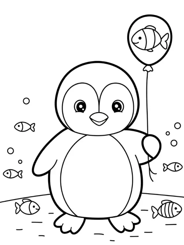 36+ Pinguino da colorare unico e stampare PDF gratuita