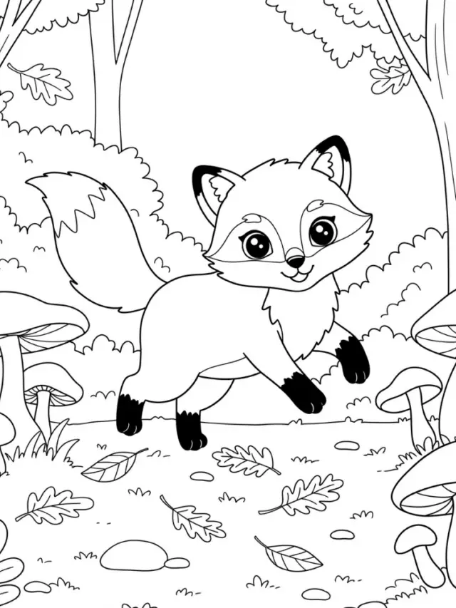 36+ Mewarnai Rubah gratis (gambar untuk dicetak PDF)