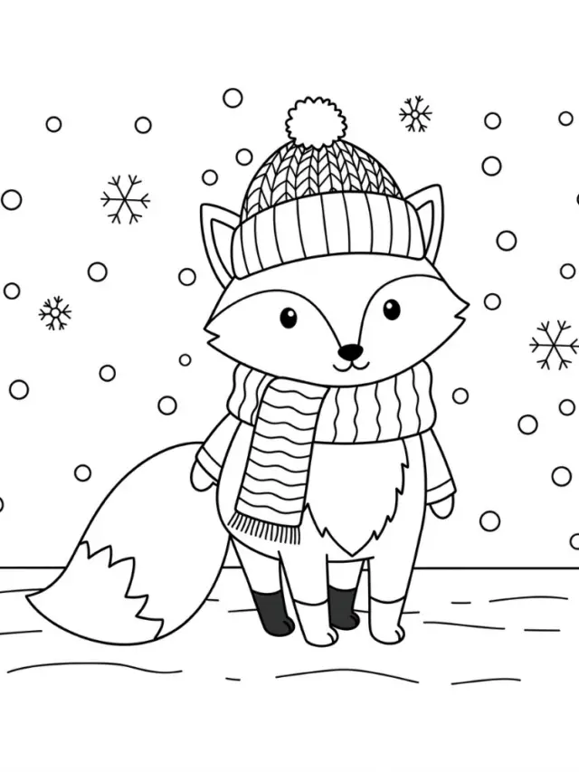36+ Fox coloring pages unique (Free Printables PDF)
