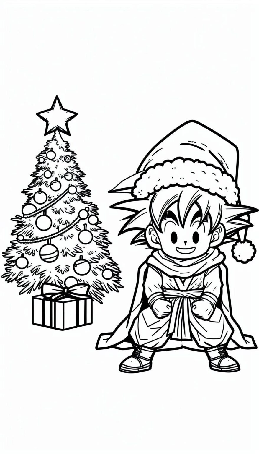 39 Kolorowanki Son Goku do druku darmowe PDF