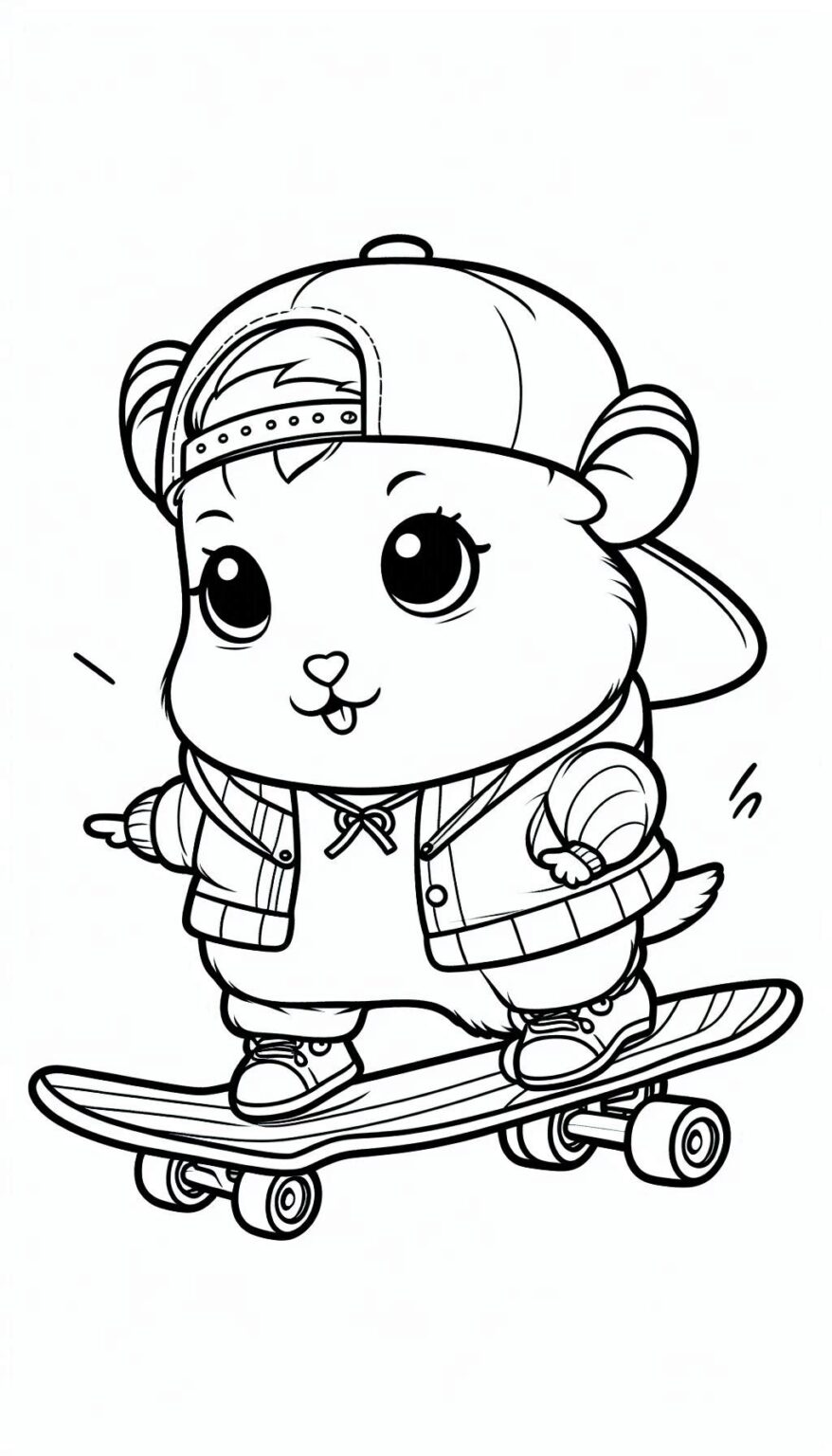 [43+] Kolorowanka Chomik Unikat | Download I wydrukuj PDF