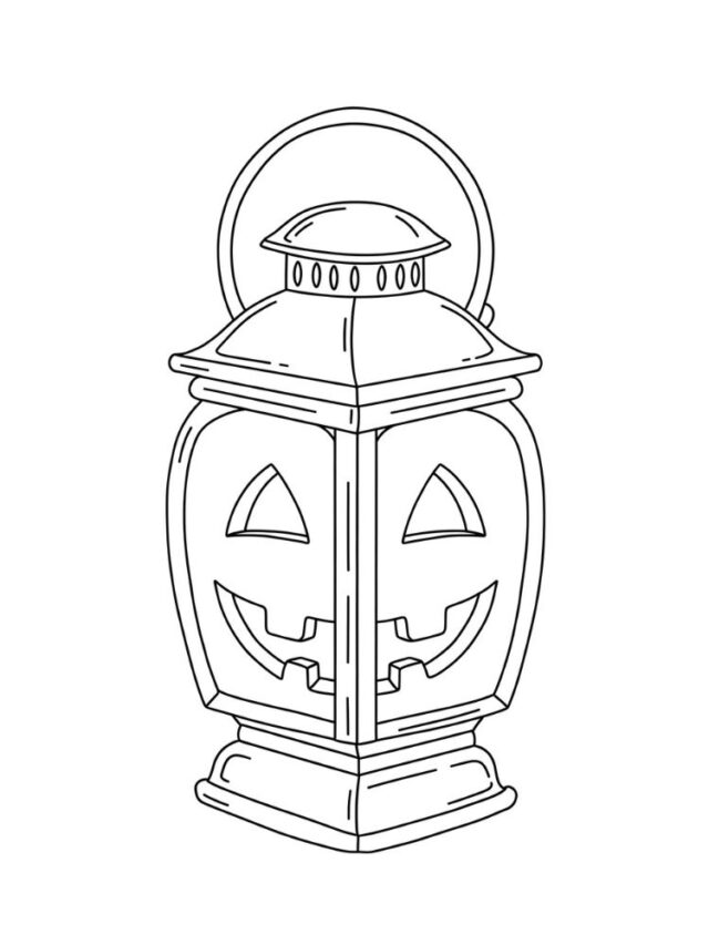 24 Lantern coloring pages unique (Free Printables PDF)