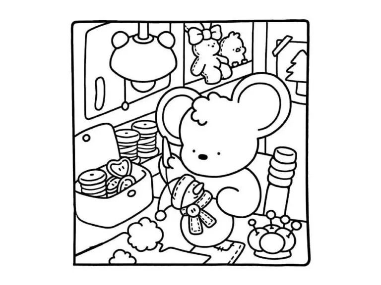 37 Comfy Days coloring pages (Free Printables PDF)