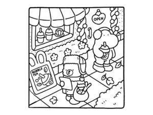37 Comfy Days coloring pages (Free Printables PDF)