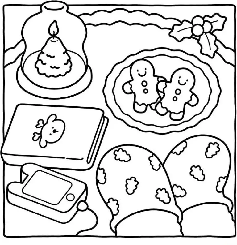 40 Xmas Times Coloring Pages (Free Printables PDF)