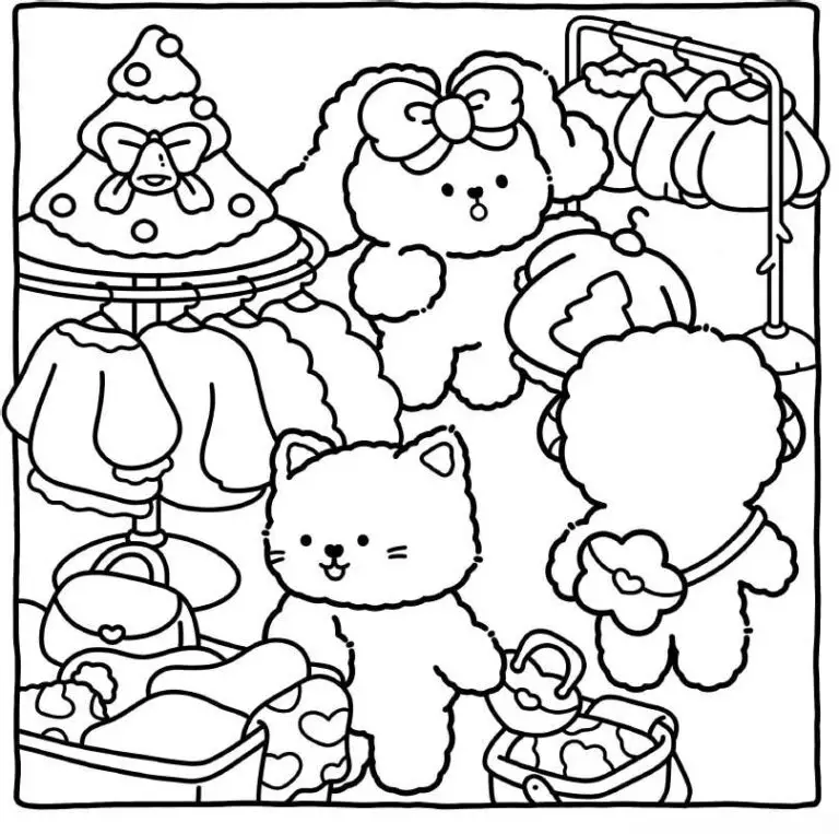 40 Xmas Times Coloring Pages (Free Printables PDF)