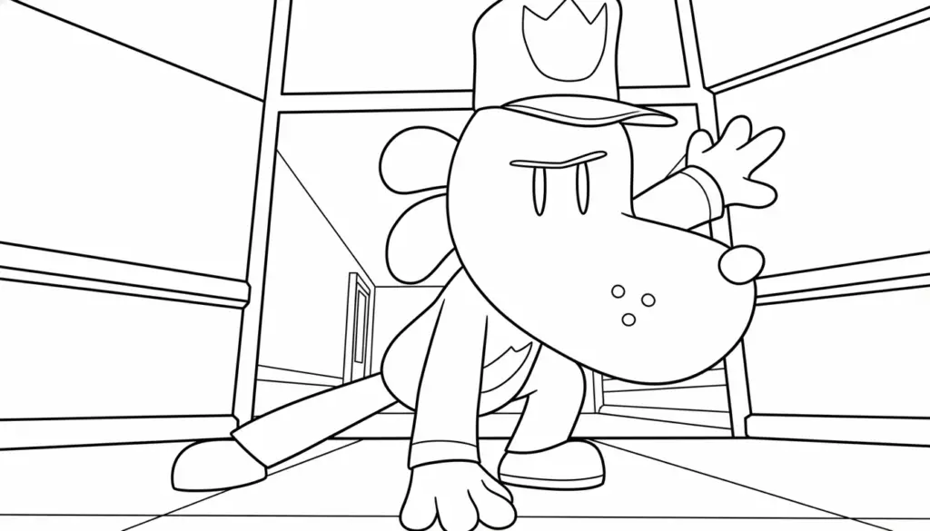 30 Dog Man coloring pages (Free Printables PDF)
