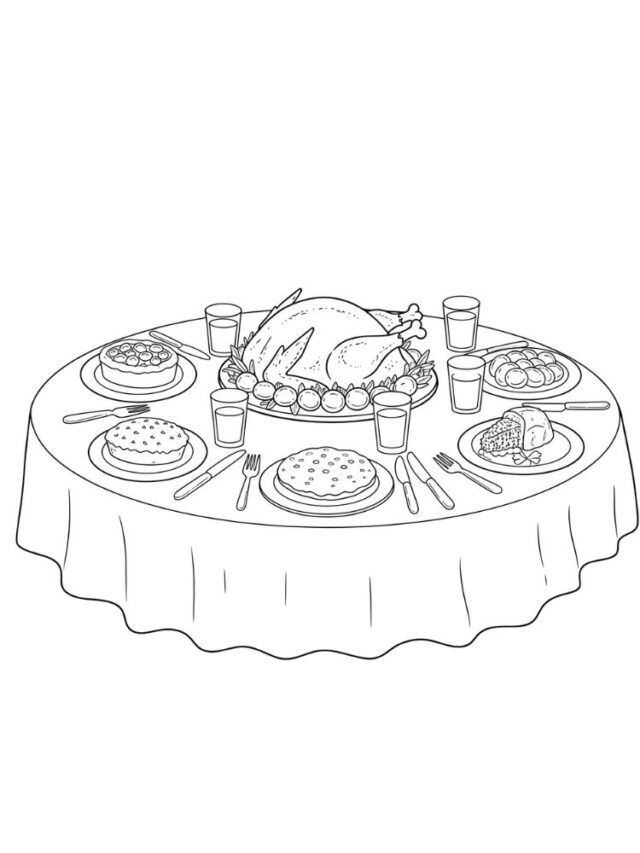 21 Thanksgiving Coloring Pages (Free Printables PDF)