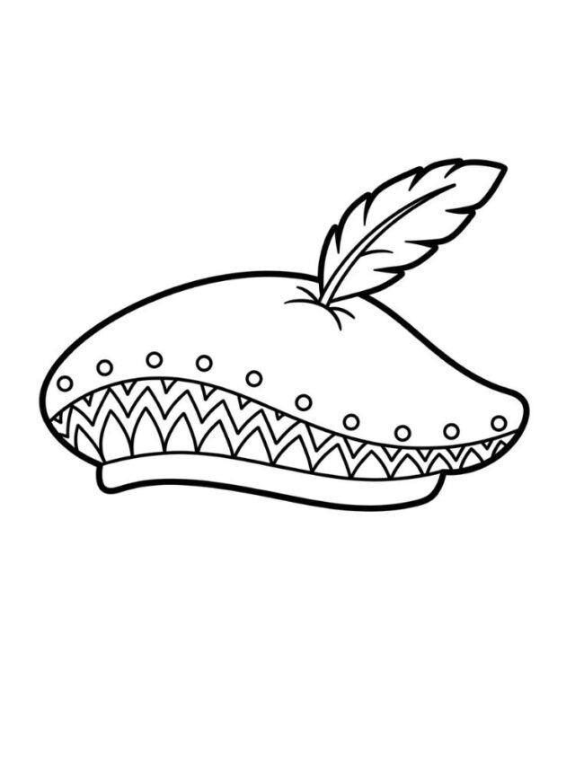 24 Piet hat coloring pages unique (Free Printables PDF)
