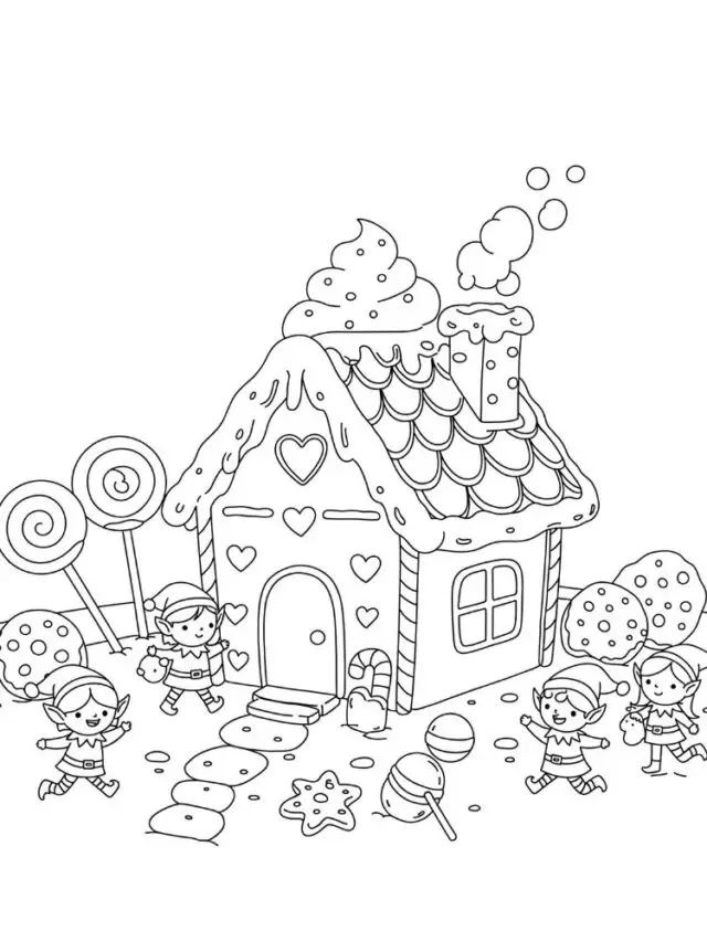 73+ Kleurplaat Kerstmis Unieke | Download En Print PDF