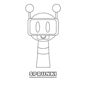 [70+] Desenhos Sprunki para colorir e imprimir PDF