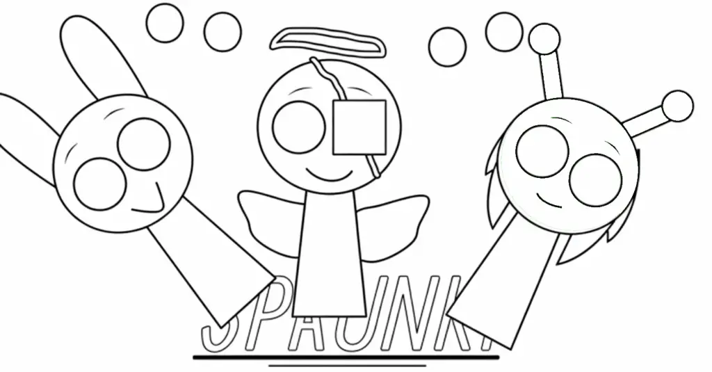 [70+] Sprunki Coloring Pages Free | Download and Print PDF