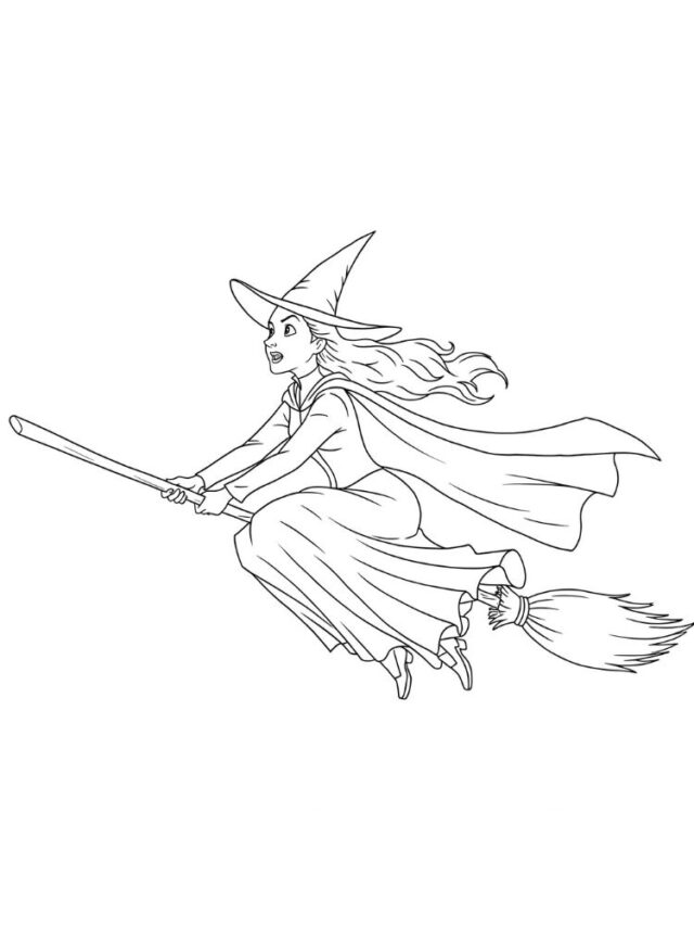 23 Wicked coloring pages (Free Printables PDF)