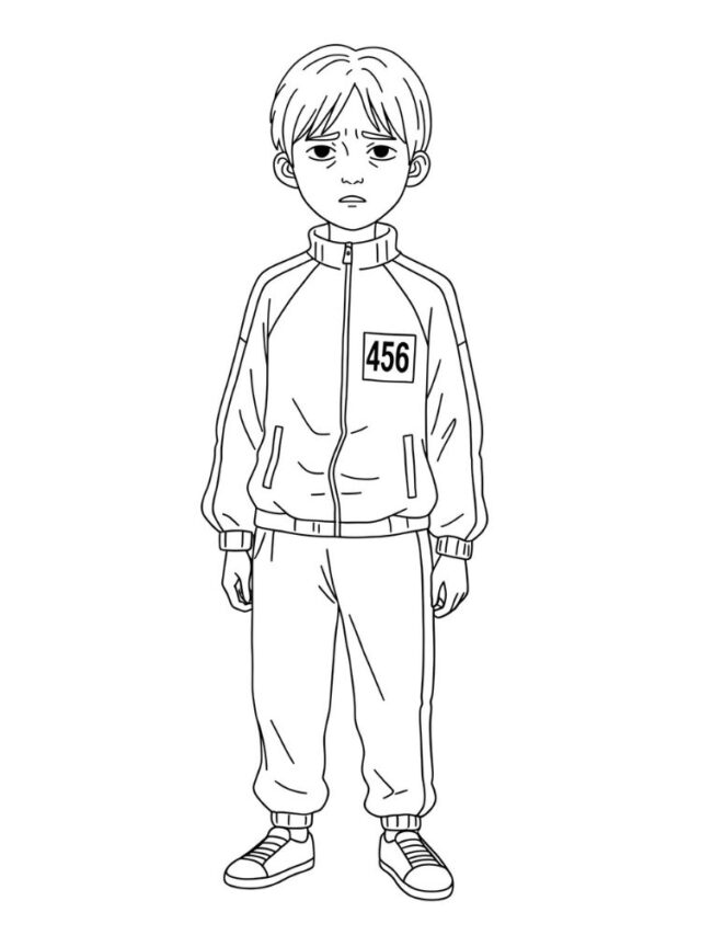 32 Squid Game coloring pages unique (Free Printbales PDF)