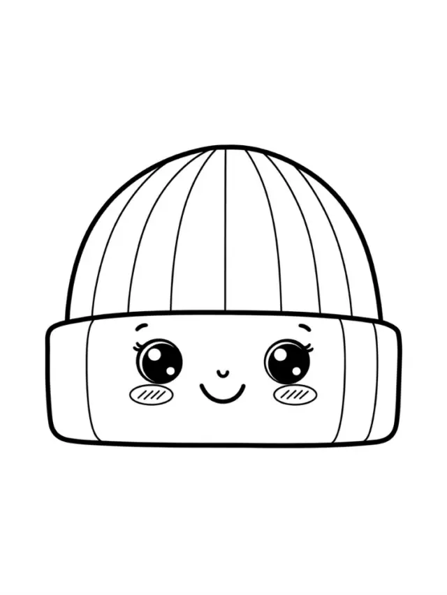 39 Winter hat coloring pages unique (Free Printables PDF)
