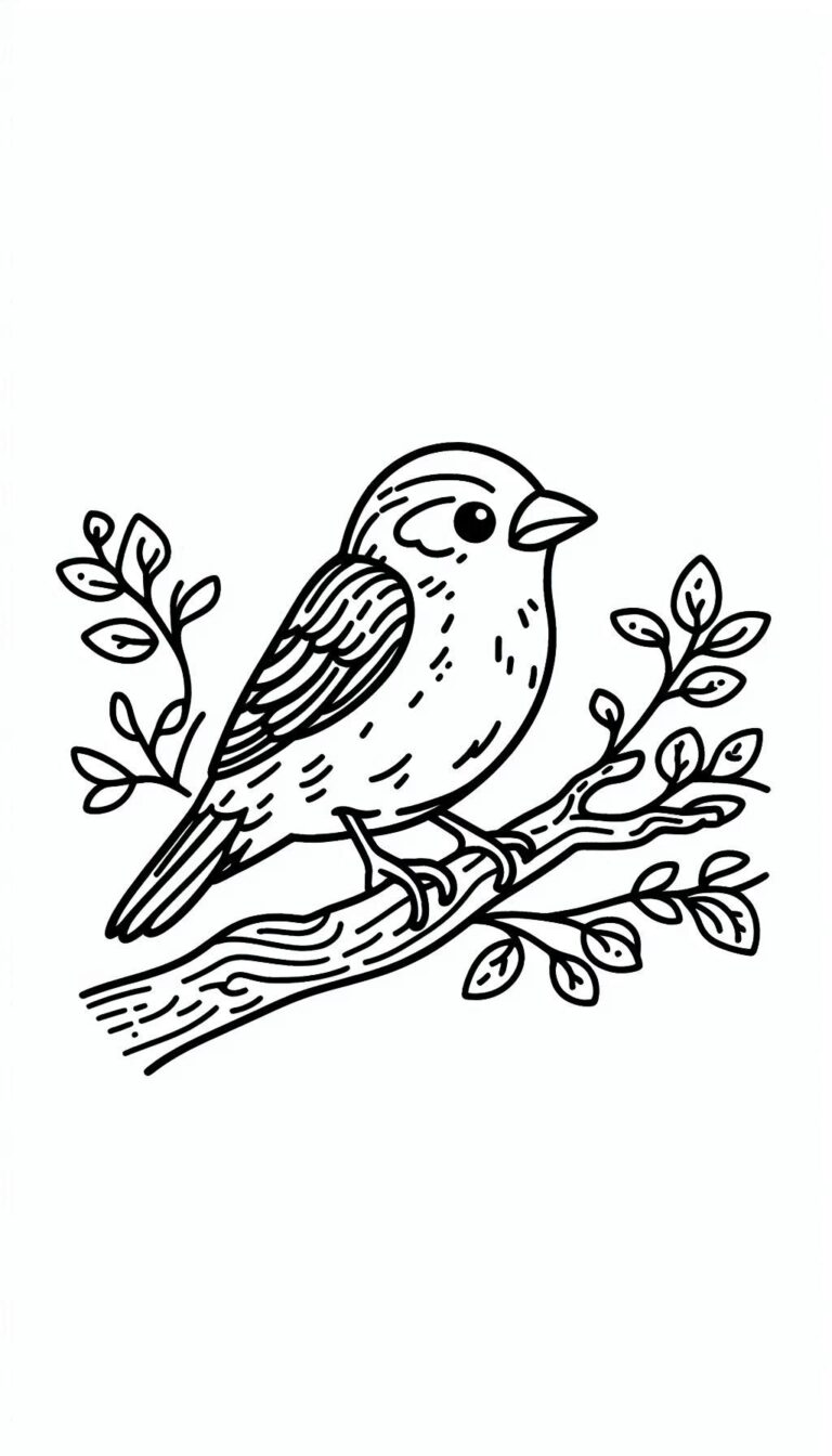 [43+] Halaman Mewarnai Burung Unik | Download Dan Cetak PDF