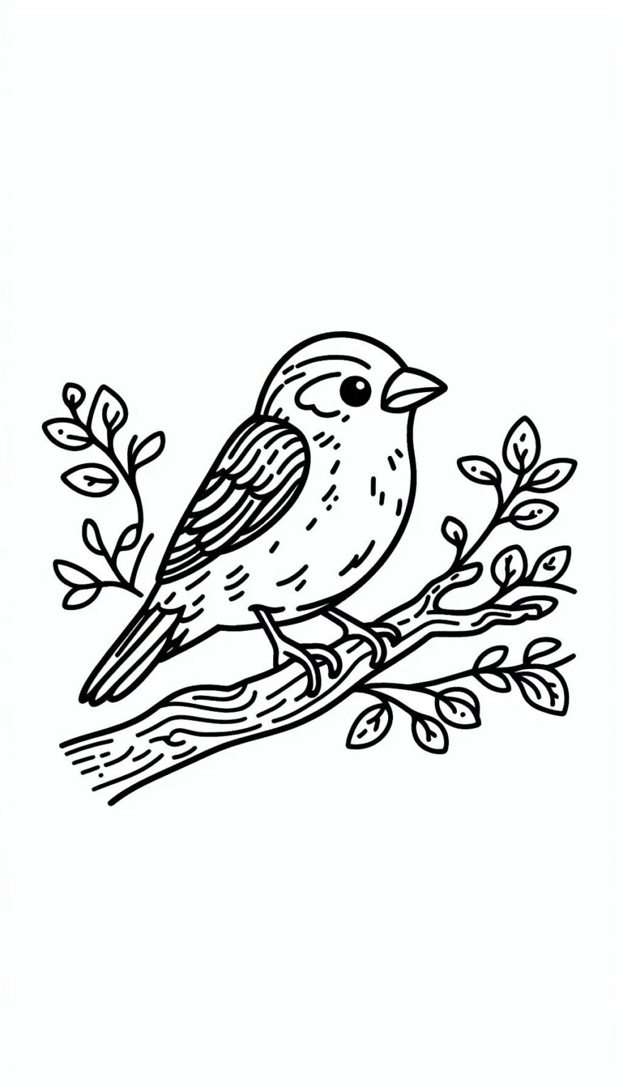 [43+] Vogel Kleurplaat Unieke | Download En Printen PDF