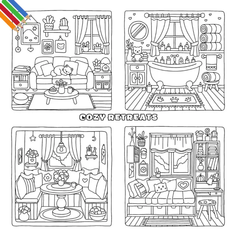 39 Girl Moments coloring pages | Free Printables PDF