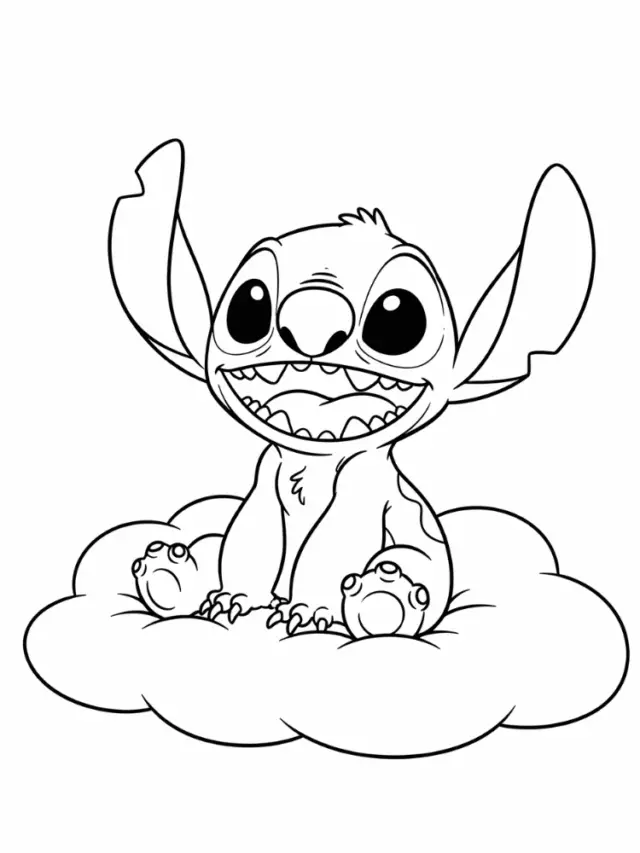 139 Stitch Ausmalbilder kostenlos zum ausdrucken PDF