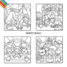 40 Cozy Moments coloring pages (Free Printables PDF)
